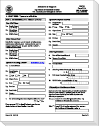 Online software access for you to complete your US immigration application